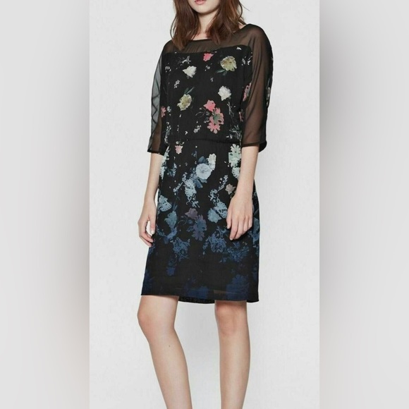 French Connection | Dresses | French Connection Nightfall Floral Dress ...
